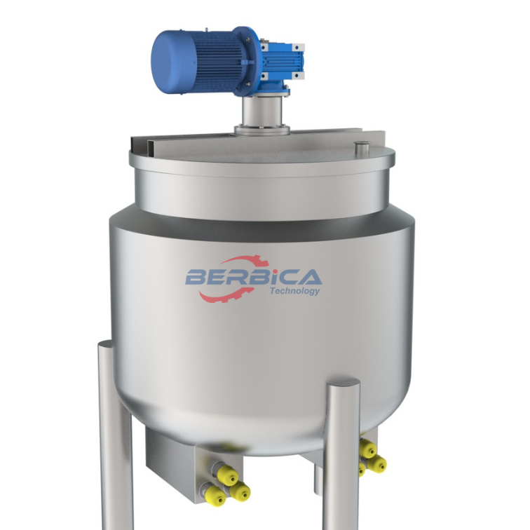 BMK- 300L Heating Jackets Liquid Mixing Kettle - Buy Liquid mixing tank ...