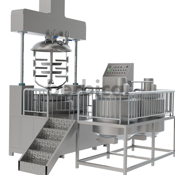 BVM-2000L Vacuum Emulsifying Mixer Machine System - Buy 2000l volume ...